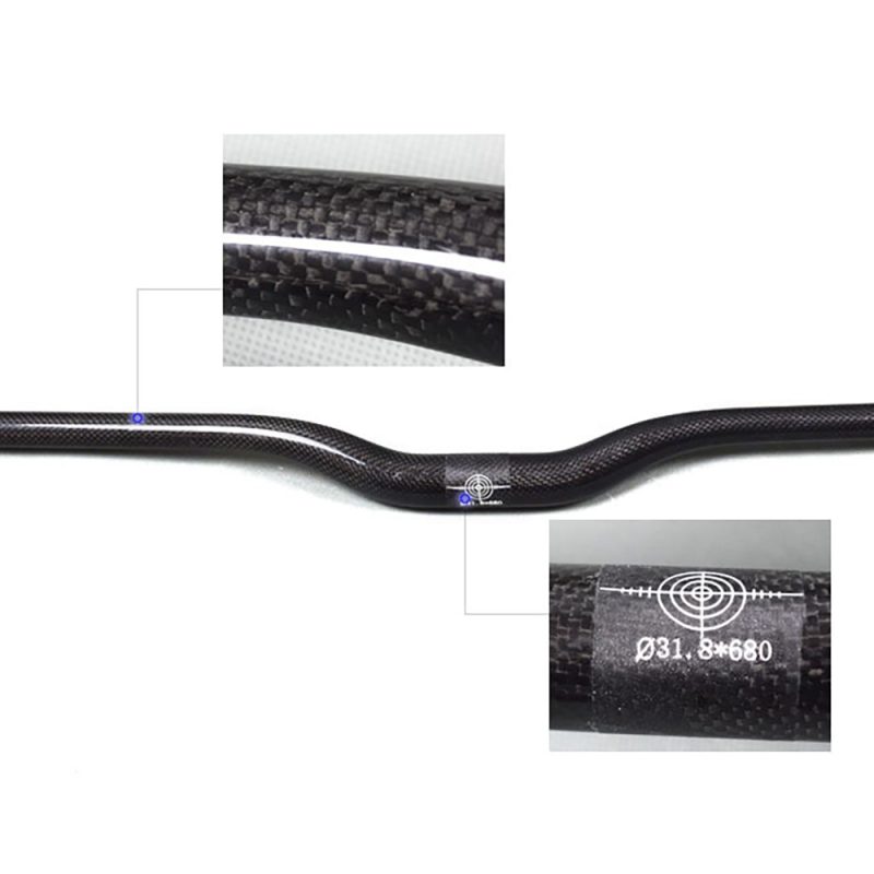 Carbon Mountain Bike Handlebars High Rise| Riser MTB Handlebar