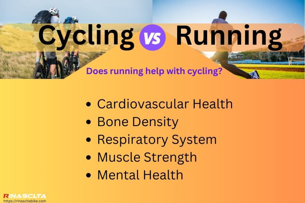 Cycling vs Running: benefits, disadvantages, similarities and differences