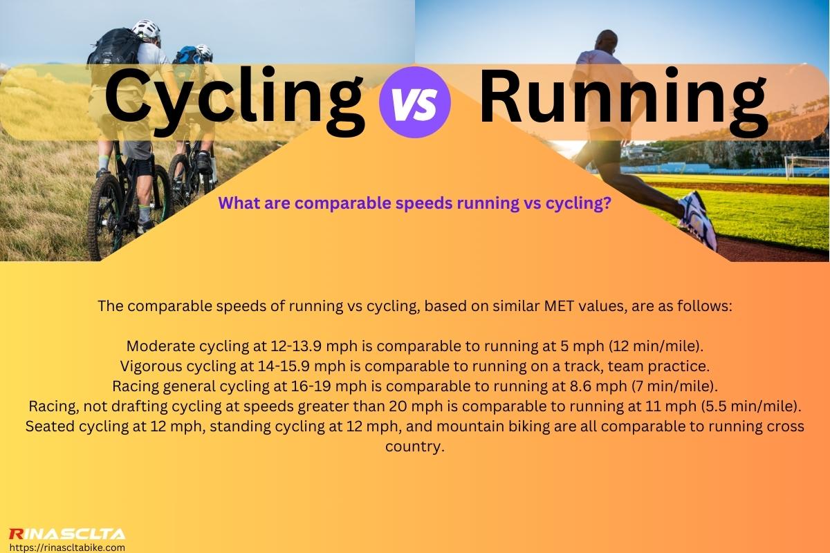 Cycling vs Running: benefits, disadvantages, similarities and differences