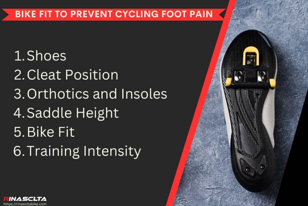 Cycling foot pain: types, causes and how to prevent