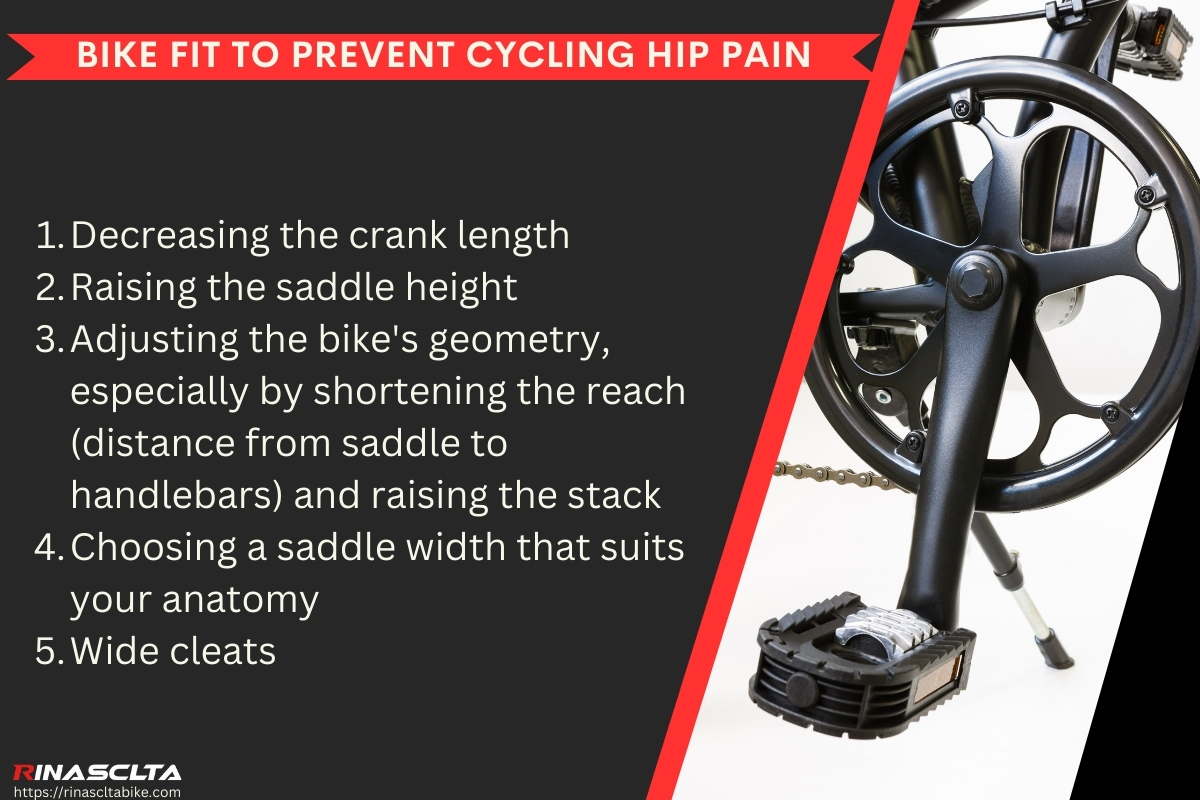 Hip pain cycling: causes, how to fix and preventions