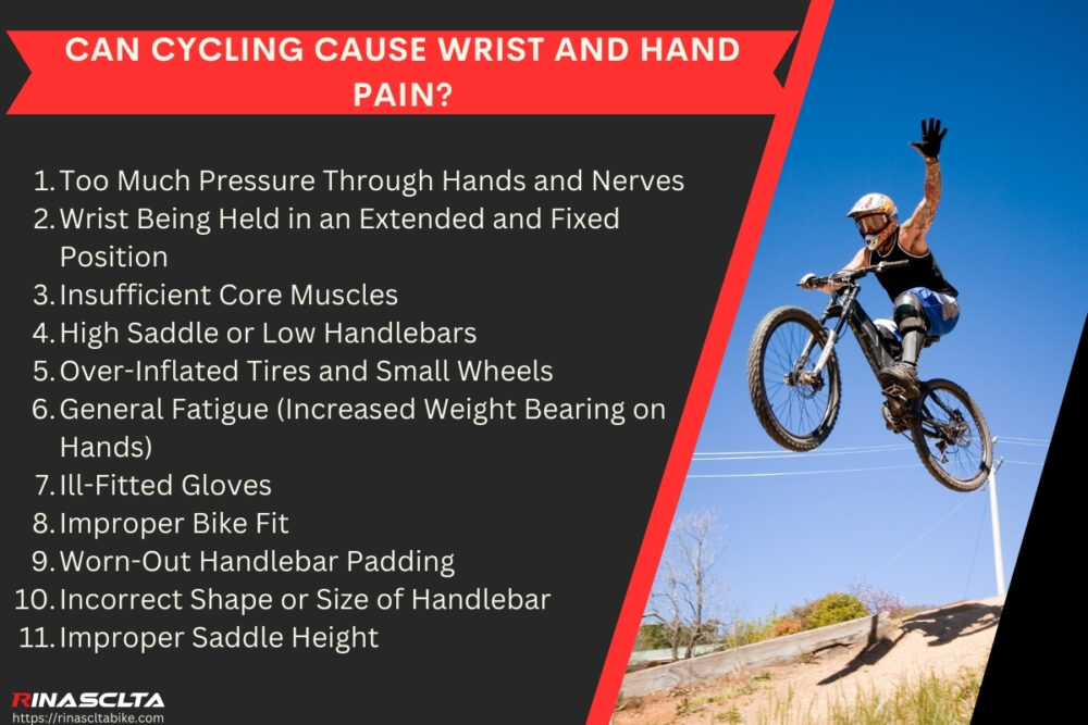 Wrist and hand pain cycling: causes, treatment and how to prevent