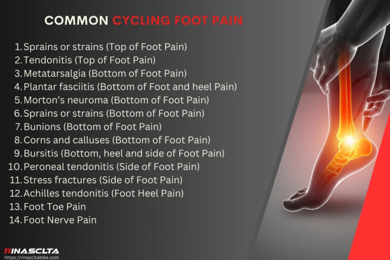 Cycling foot pain: types, causes and how to prevent