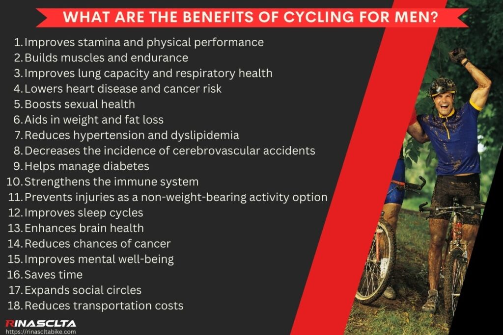 18 Cycling benefits for men: physical, psychological, outdoor and ...