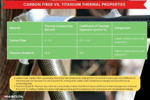 Carbon fiber vs. Titanium: similarities and differences