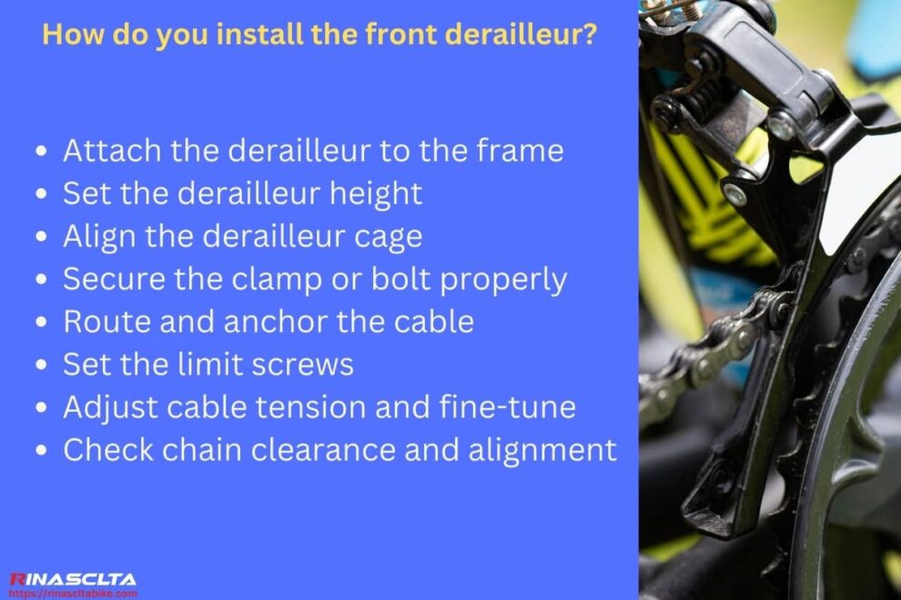 Bike front derailleur: definition, types, how to choose and adjust
