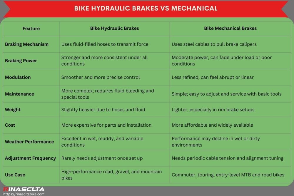 Bike brakes: definition, types, how to choose and maintain