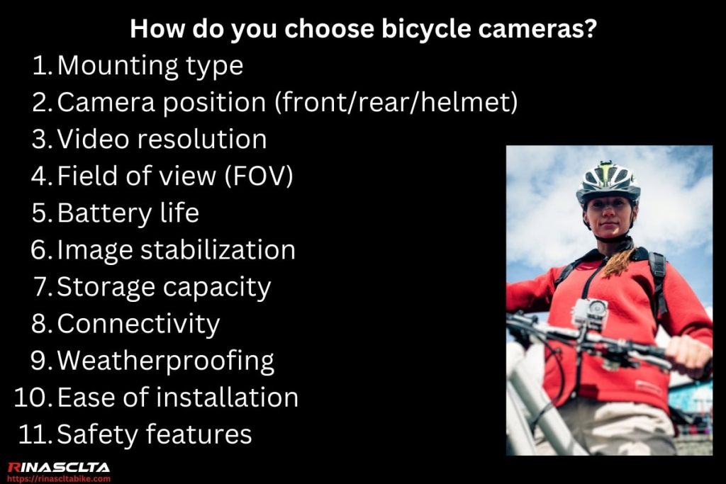 Bicycle cameras: definition, types and how to choose